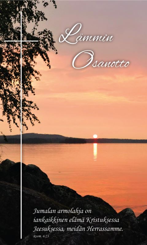 OSANOTTOKORTTI, Auringonlasku 2-osainen | Herätysseura